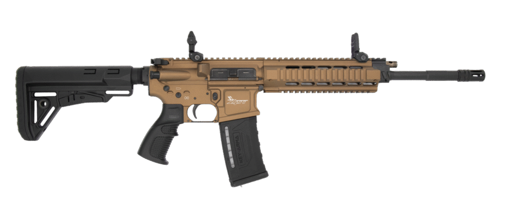 TISAS ZPT223 AR15 14,5" Piston System m. 4-fach verstellbarem Gasblock ...